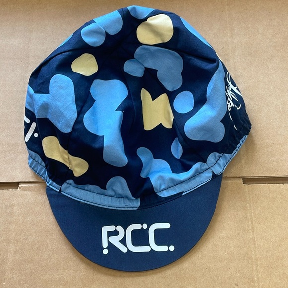 Rapha | Accessories | Rapha Rcc Cycling Cap Navy And Light Blue | Poshmark